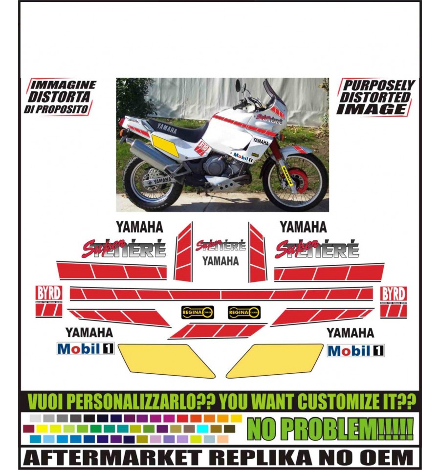 XT 750 Z SUPER TENERE REPLICA OLD RACE