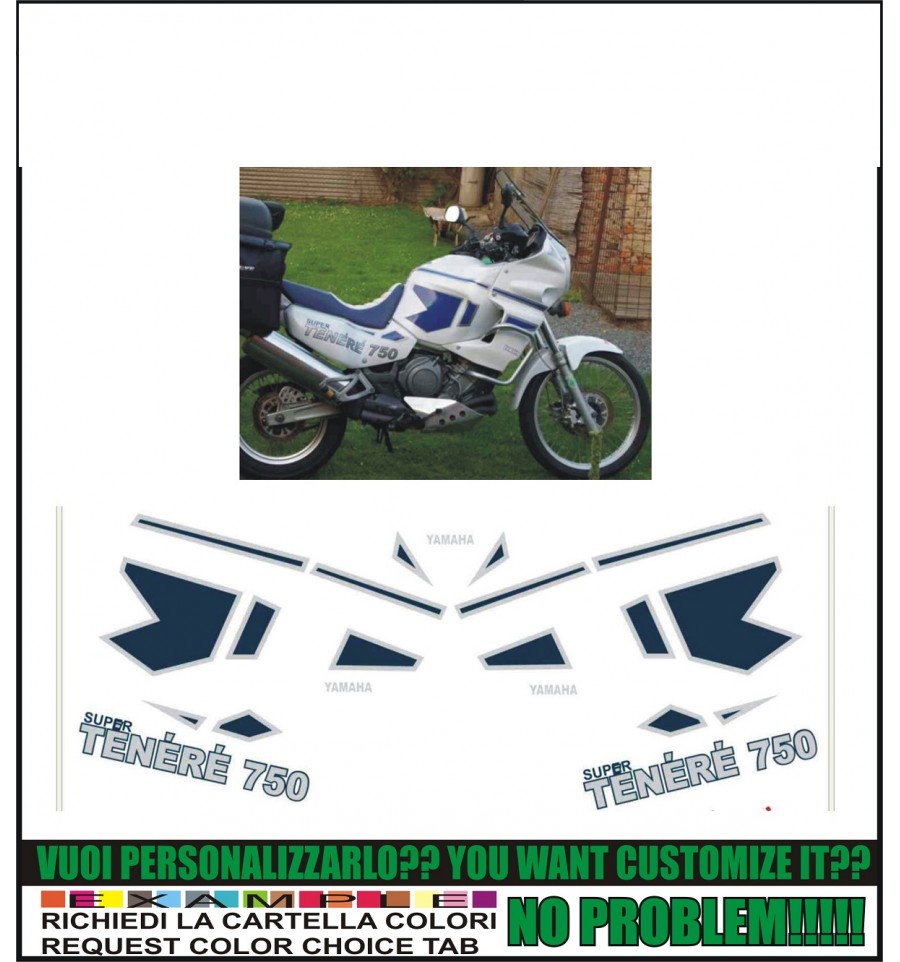 XT 750 Z SUPER TENERE 1991 WHITE