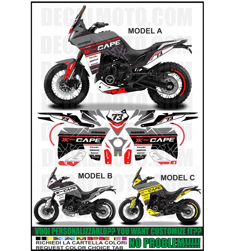 XCAPE 649 FACTORY RACING GREY