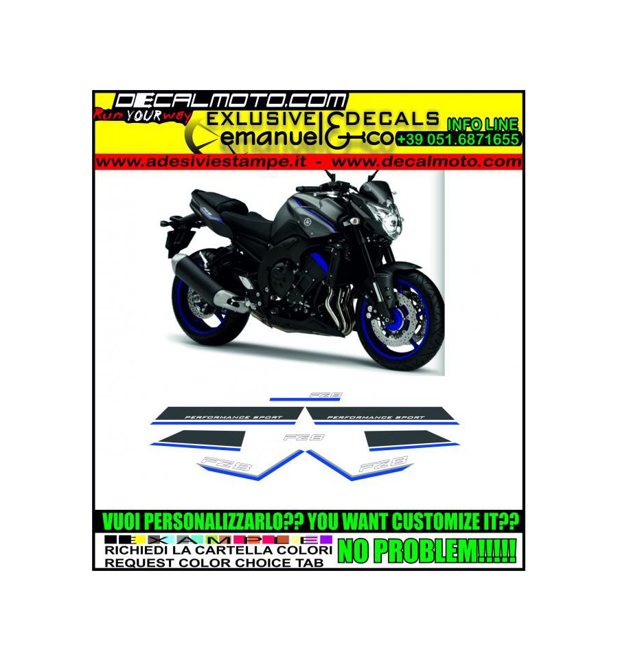FZ8 BLUE RACE 2013